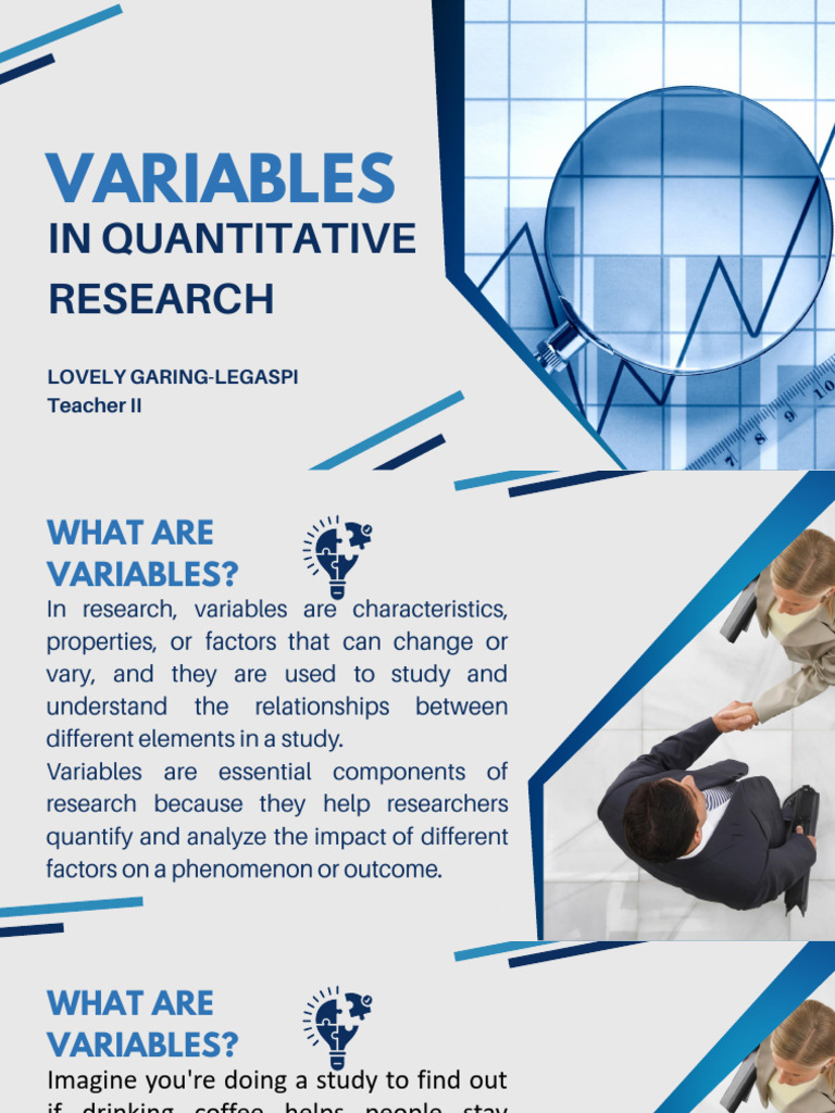 Different Variables in Quanti Res | PDF
