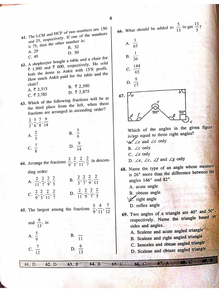 Sainik School Pyq Paper 4 | PDF