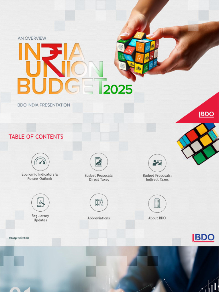 India Economic Outlook & Budget 2025-26 | PDF | Capital Gains Tax | Taxes