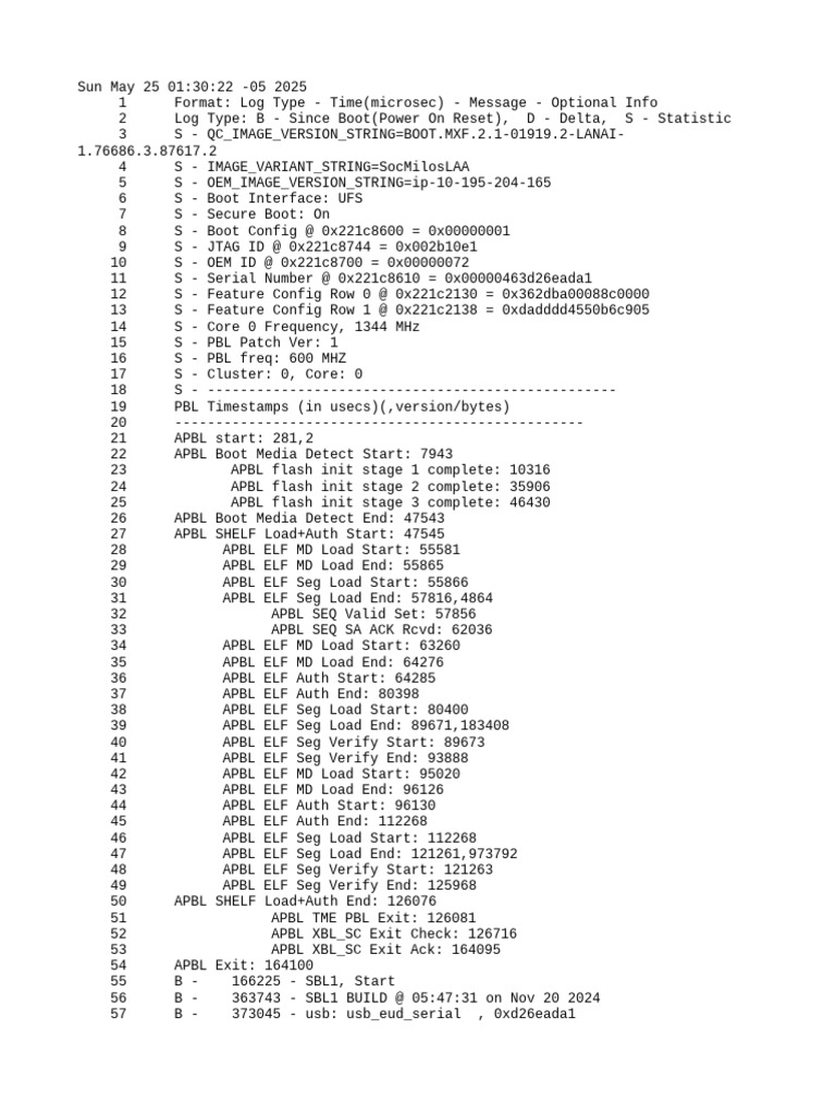 Boot Log | PDF | Booting | Computer Science