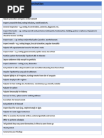 Hand and Wrist Exam OSCE Checklist | PDF | Anatomical Terms Of Motion ...