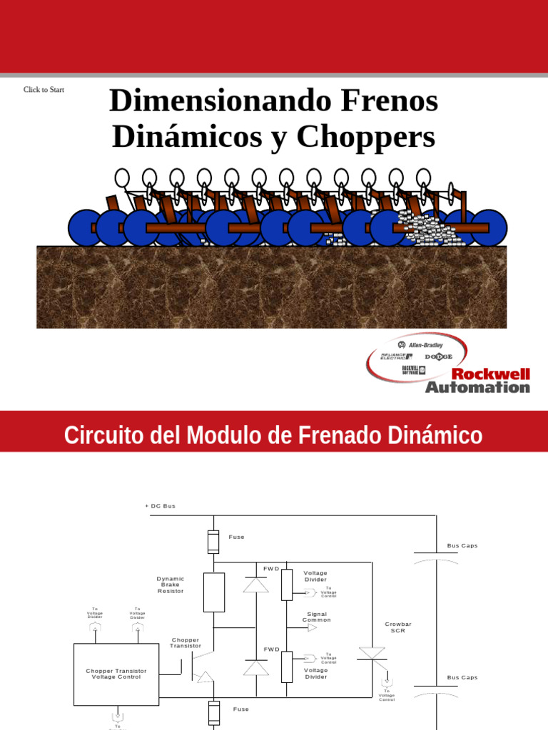 Dimensionamiento Frenado | PDF | Poder (Física) | Cantidades fisicas