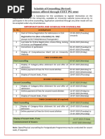 ACPC 2026-27 KeyDates | PDF | Educational Stages