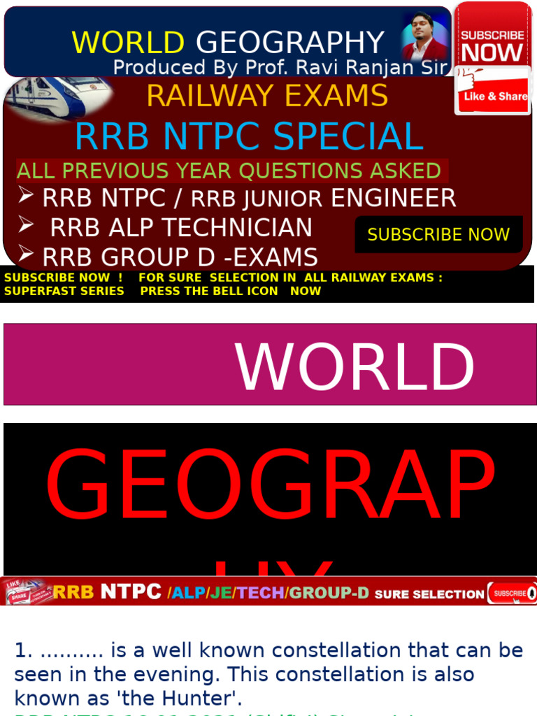 5 Geography Part-1 Pro Content | PDF | Planets | Atmosphere Of Earth
