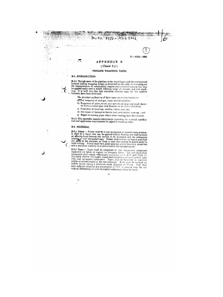 Apendix No 1 - IS 10221 | PDF