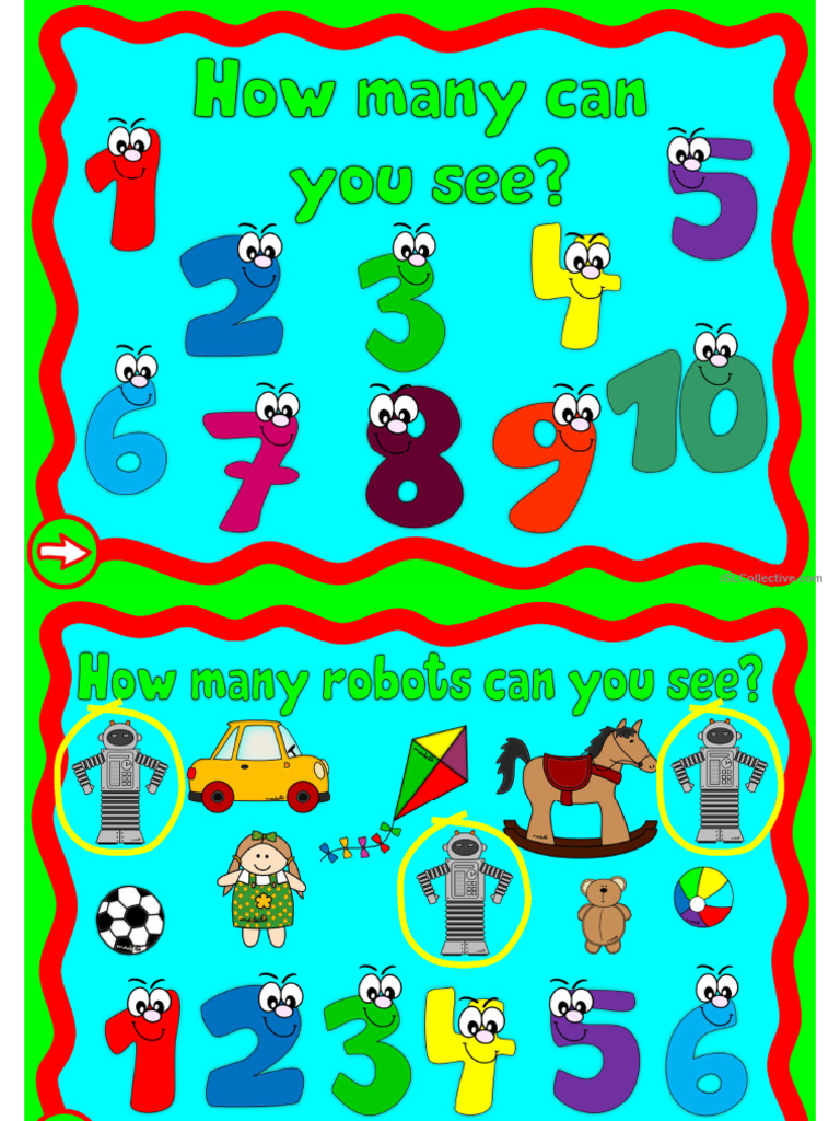 Numbers 1 - 10 GAME | PDF