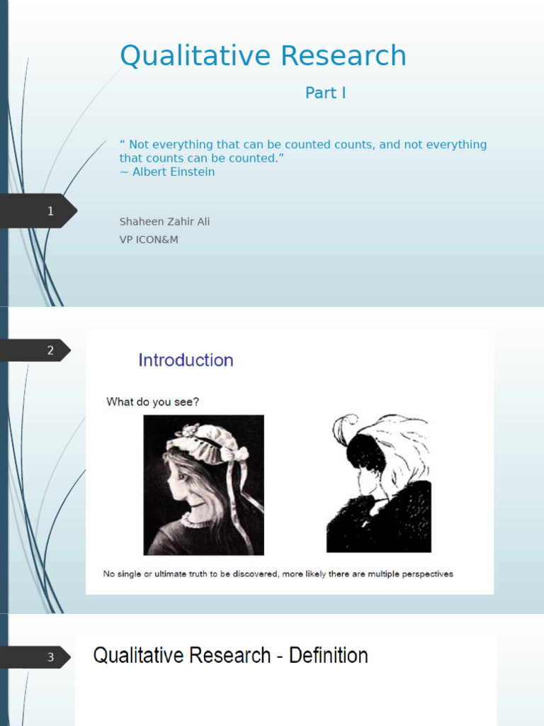 Qualitative Research Design | PDF | Qualitative Research | Narrative