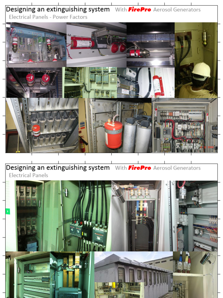 FirePro Aerosol Generators Guide | PDF | Electric Power | Electrical ...