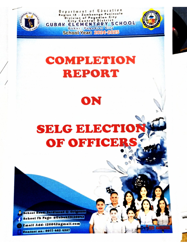 Obj.15 - SELG Accomplishment Report | PDF