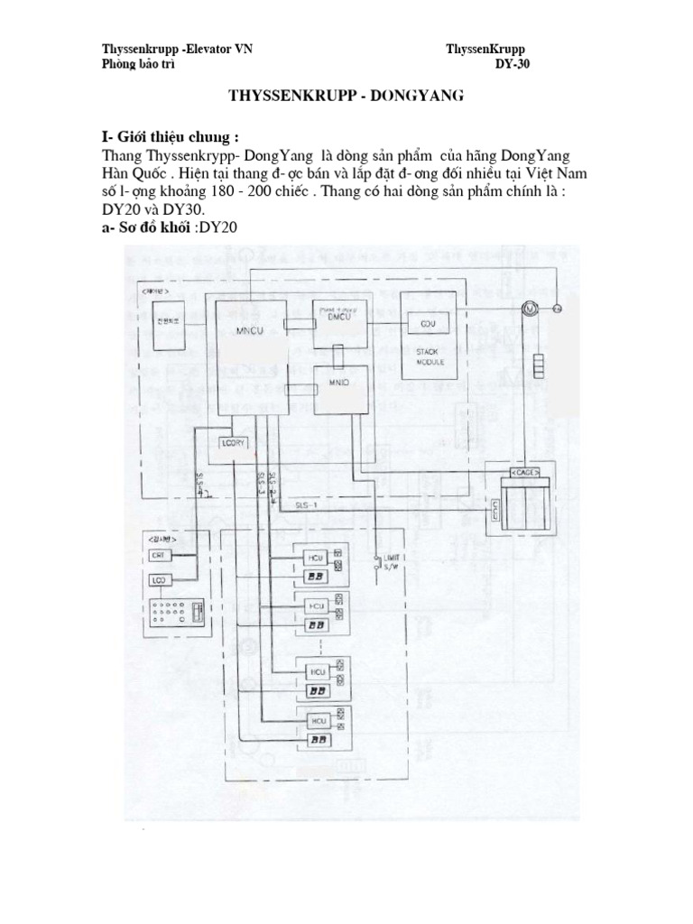 Thyssenkrupp-DongYang Elevator Overview | PDF