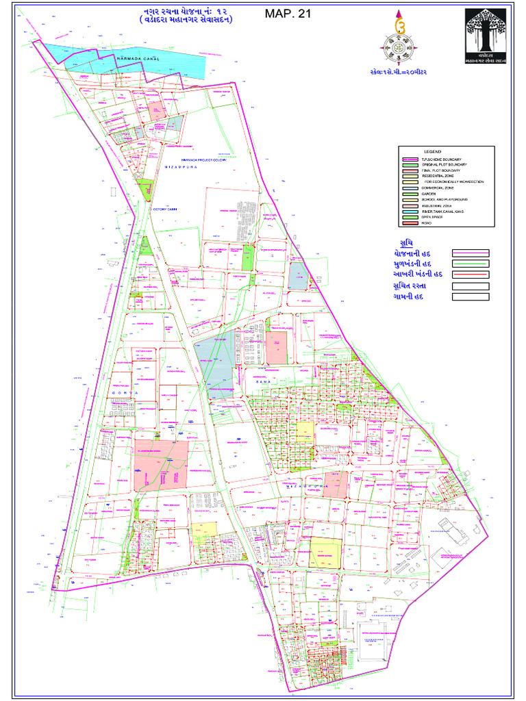 TP Scheme, Baroda No. 12 (Nizampura) (Final) | PDF