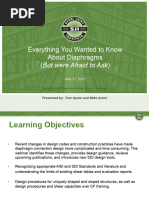 Semirigid Diaphragms in RAM Frame | PDF | Beam (Structure) | Young's ...