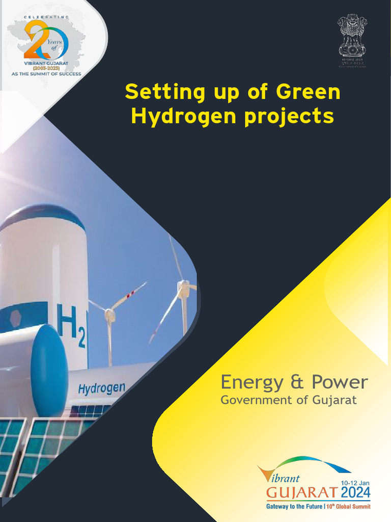 Gujrat Green Hydrogen Policy | PDF | Renewable Energy | Energy Development