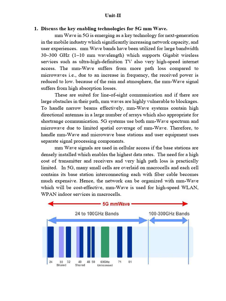 Key Features and Challenges of 5G mmWave | PDF | Mimo | Extremely High ...