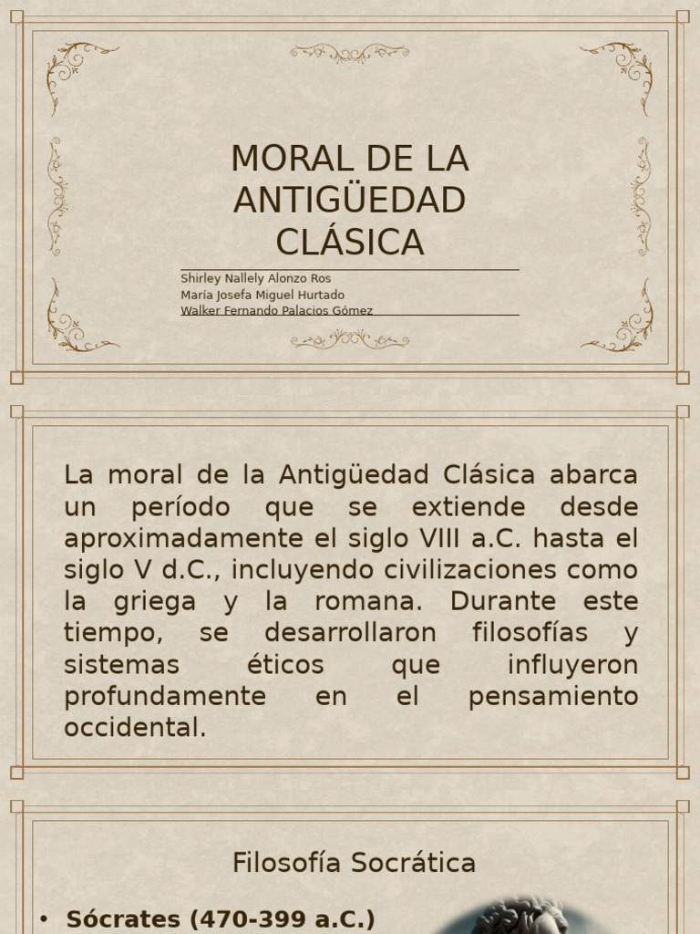 Exposici N de Etica y Deontologia | PDF | Virtud | Moralidad