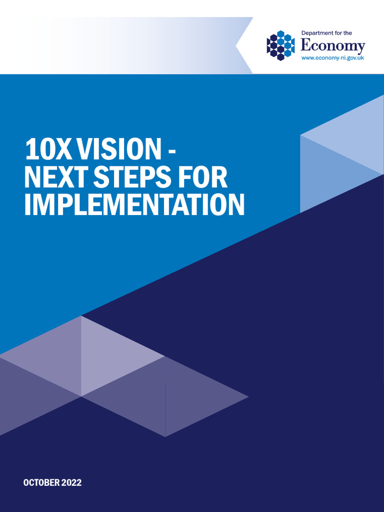 10x Vision Next Steps For Implementation | PDF | Performance Indicator ...