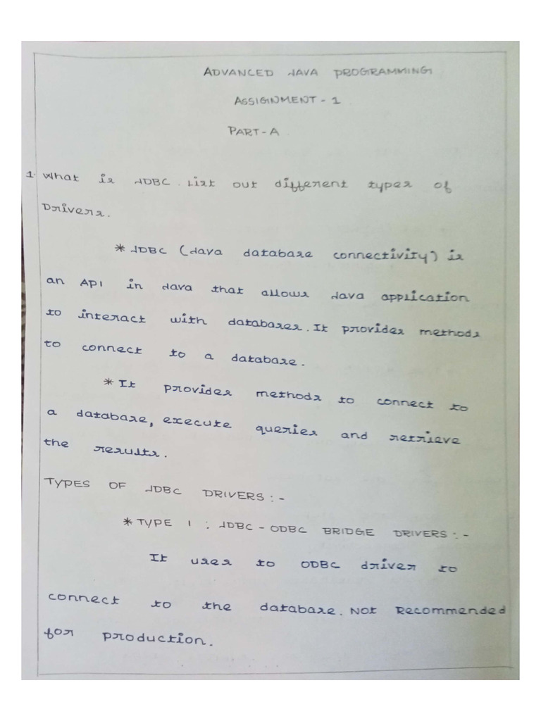 Ajp Assignment - 1 | PDF