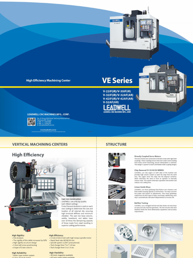 Leadwell Ve Serisi | PDF