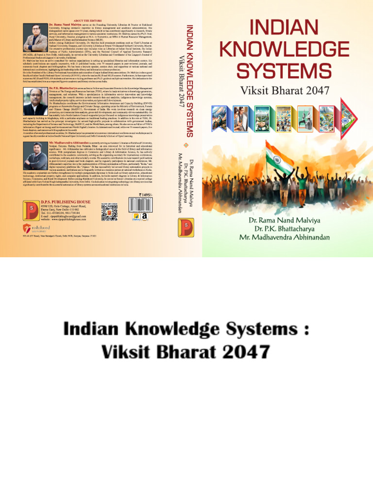 Indian Knowledge Systems@Viksit Bharat 2047 | PDF | Agriculture ...