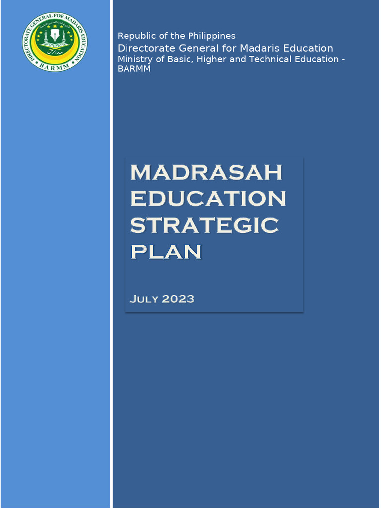 DGME Final Strat Plan 11sept 2023 | PDF | Strategic Planning | Curriculum