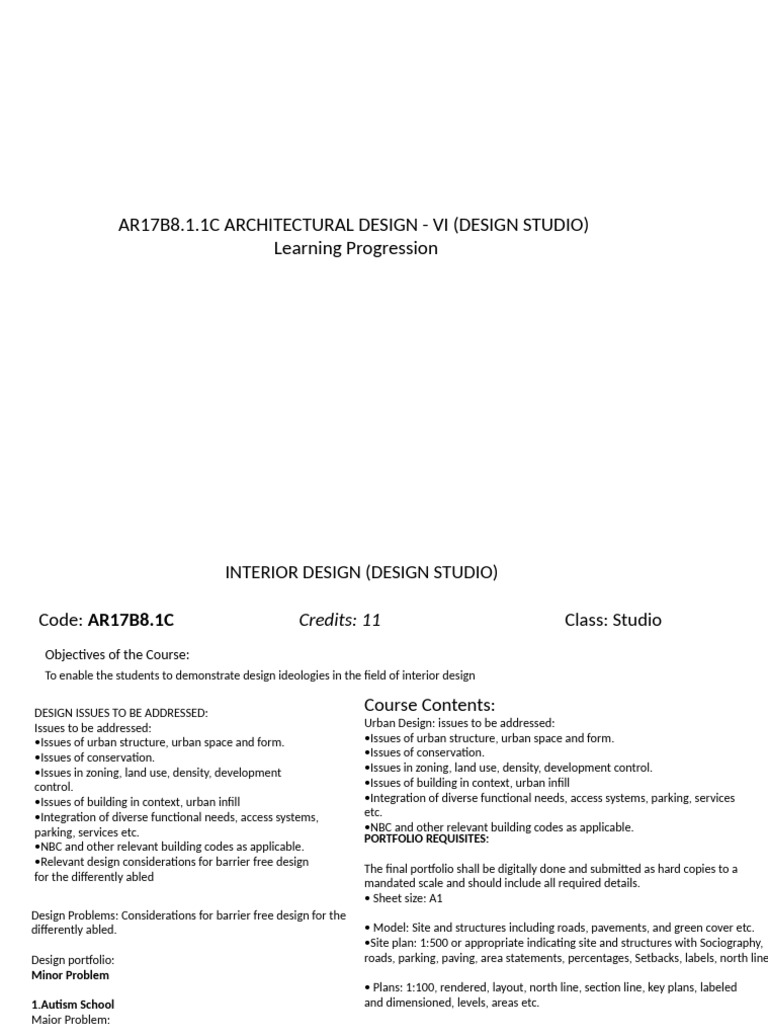 Architectural Design Studio: Urban & Interior Issues | PDF | Bathroom