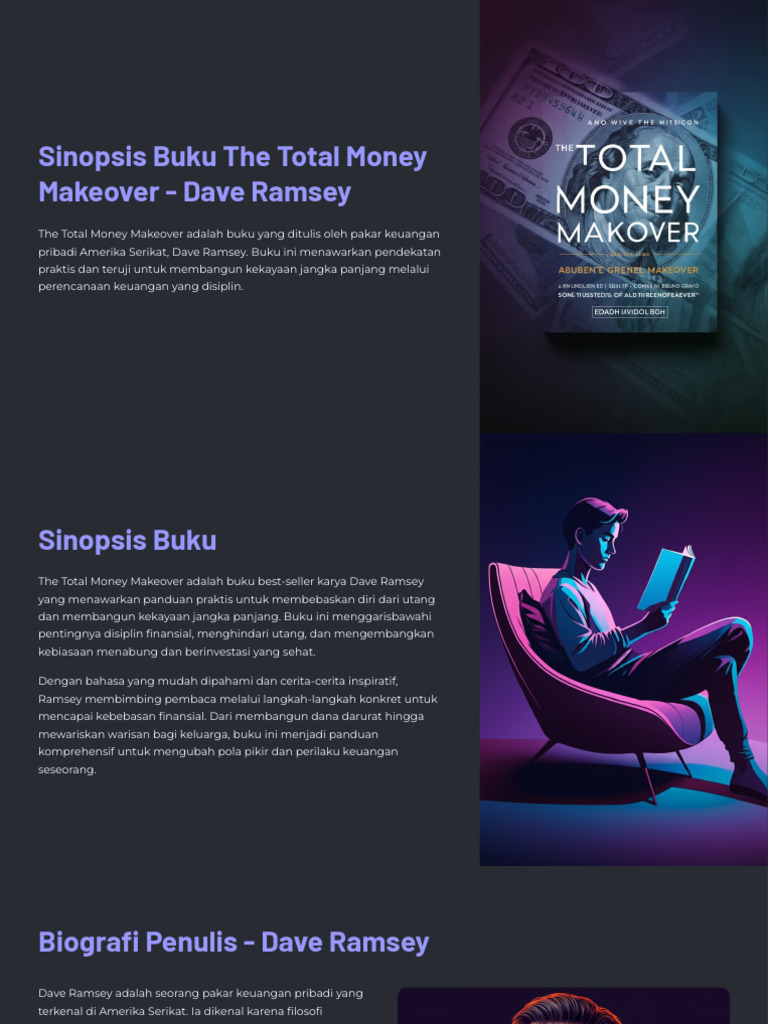 The Total Money Makeover Dave Ramsey | PDF