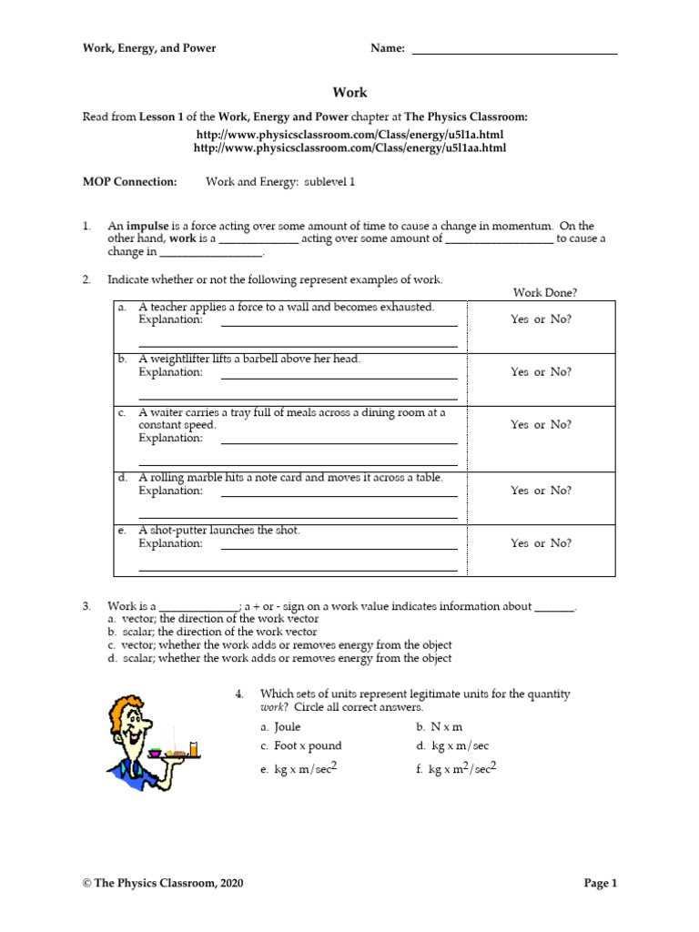 Energy Packet | PDF | Force | Kinetic Energy