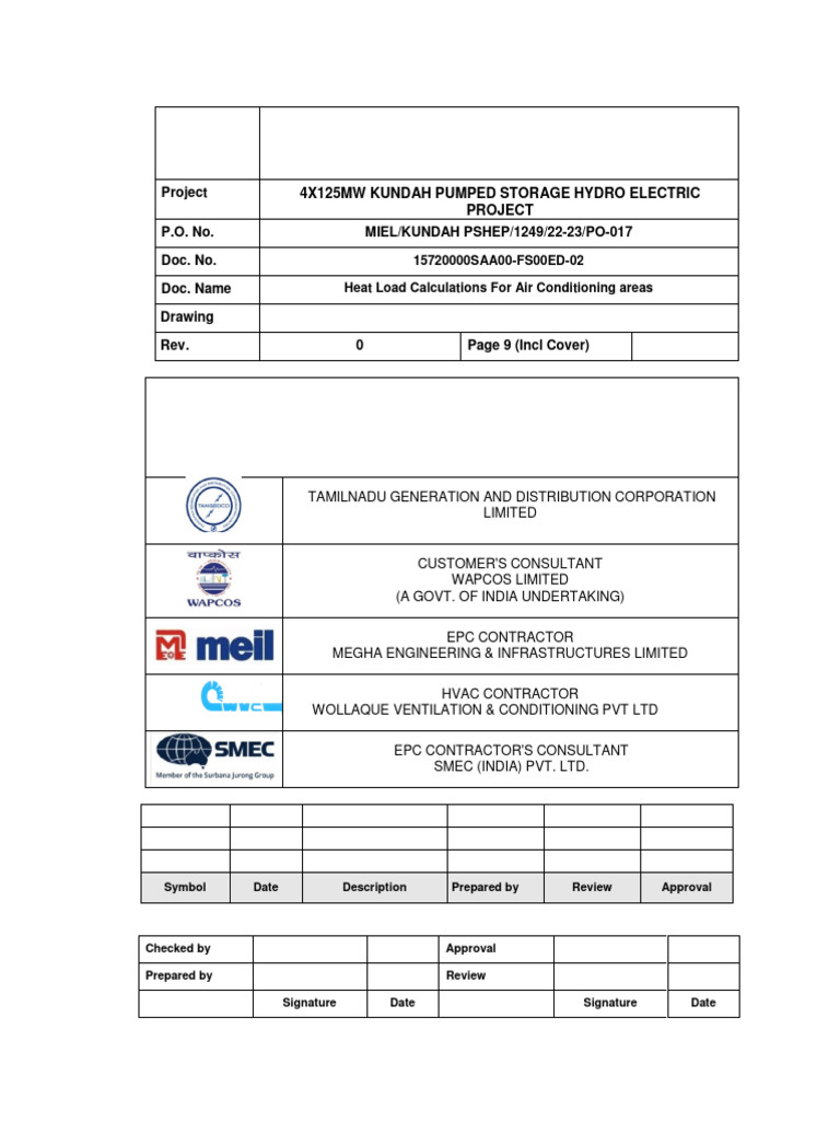 AC Load Estimations | PDF | Heat | Ventilation (Architecture)