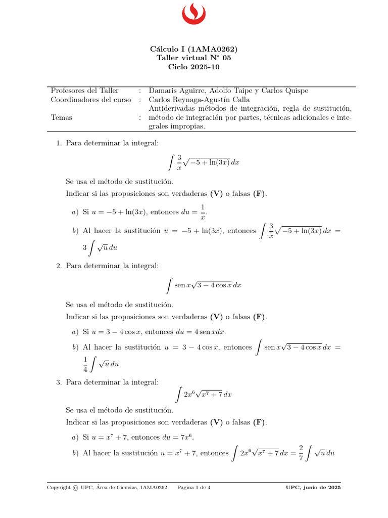 Taller Virtual 5 2025 10 | PDF