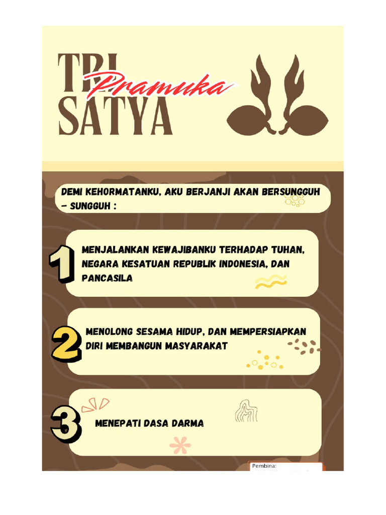 Tri Satya Pramuka | PDF