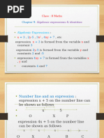 Class 8 Algebraic Expressions Worksheet | PDF | Multiplication ...