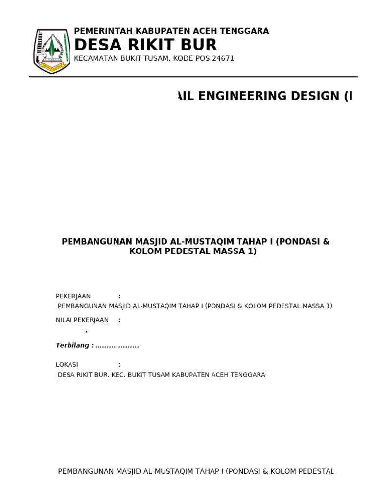 Pemb. Masjid | PDF