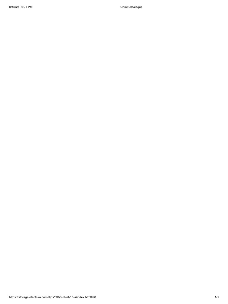 Chint Catalogue | PDF