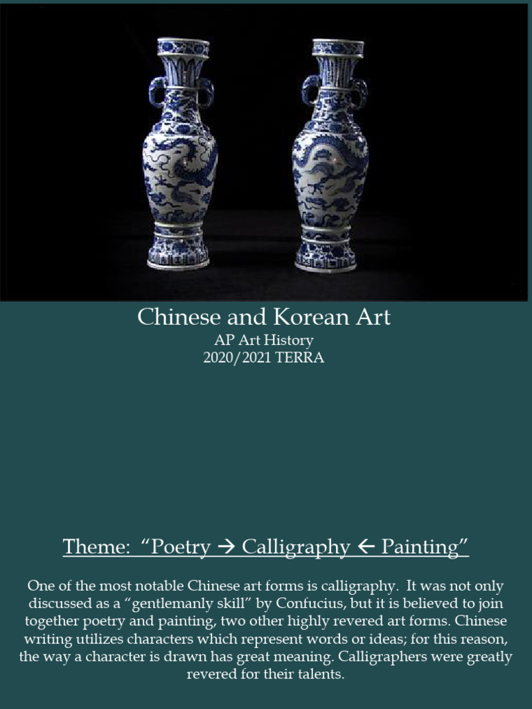 8b APArtHistory Chinese KoreanArt | PDF