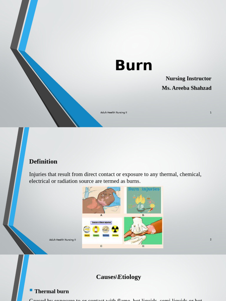 Burn | PDF | Burn | Skin