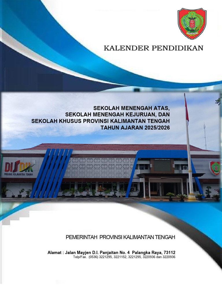 Kalender Pendidikan Sma-Smk-Skh 2025-2026 | PDF