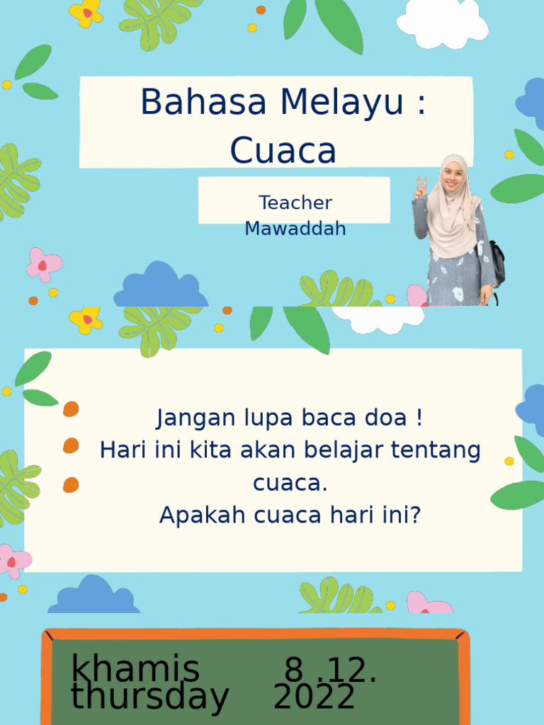 Bahasa Melayu Cuaca | PDF