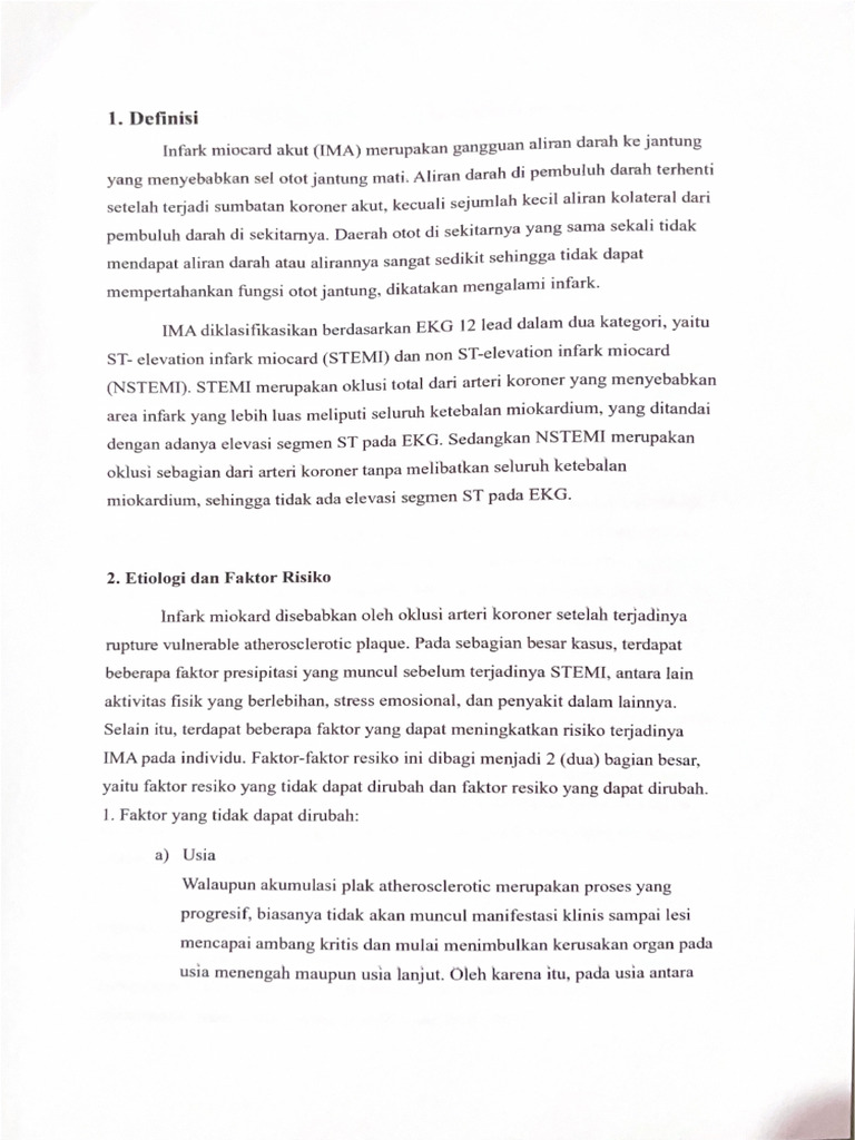 LP Stemi Anteroseptal | PDF