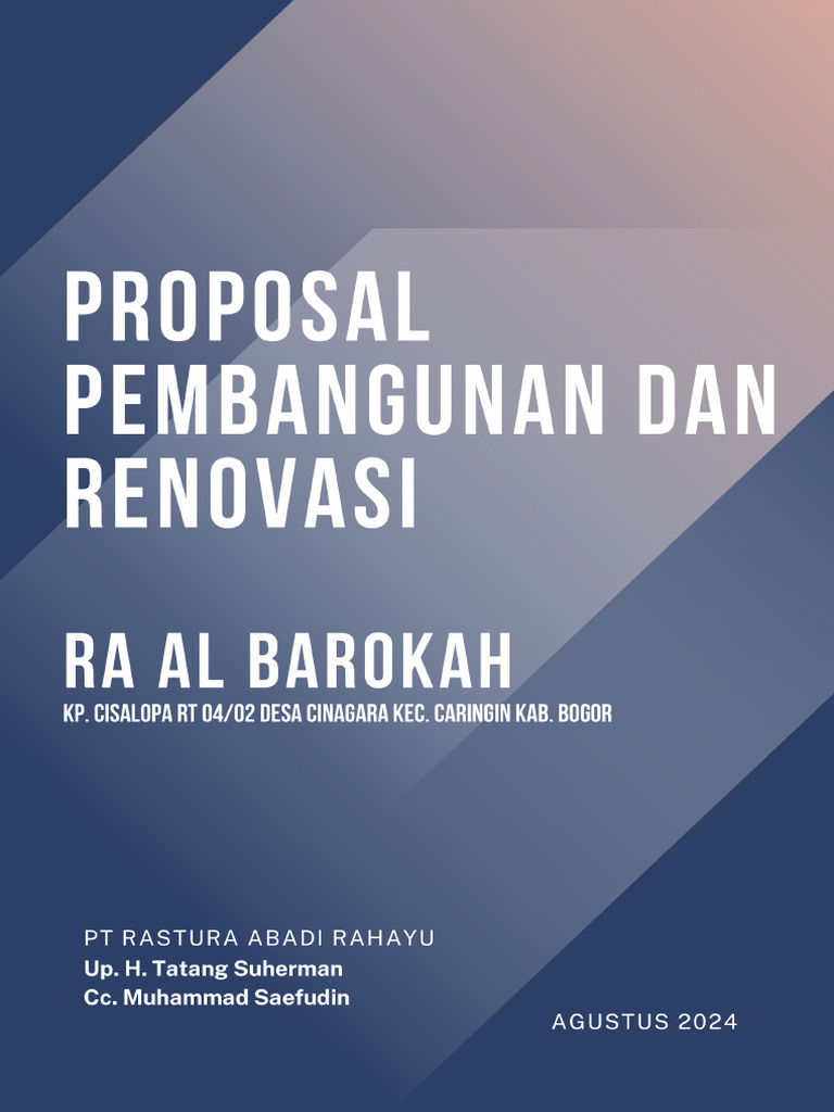 Purple Gradient Modern Project Proposal A4 | PDF