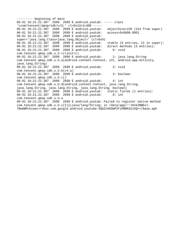 .Google - Android.youtube Logcat | PDF