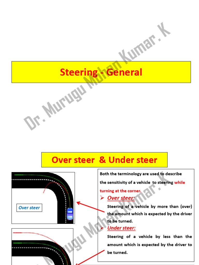 Steering - General | PDF | Steering | Vehicles