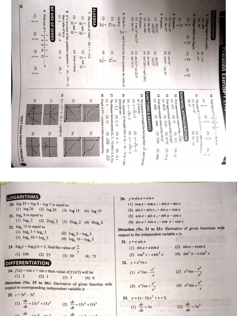 Mathematical Tools | PDF