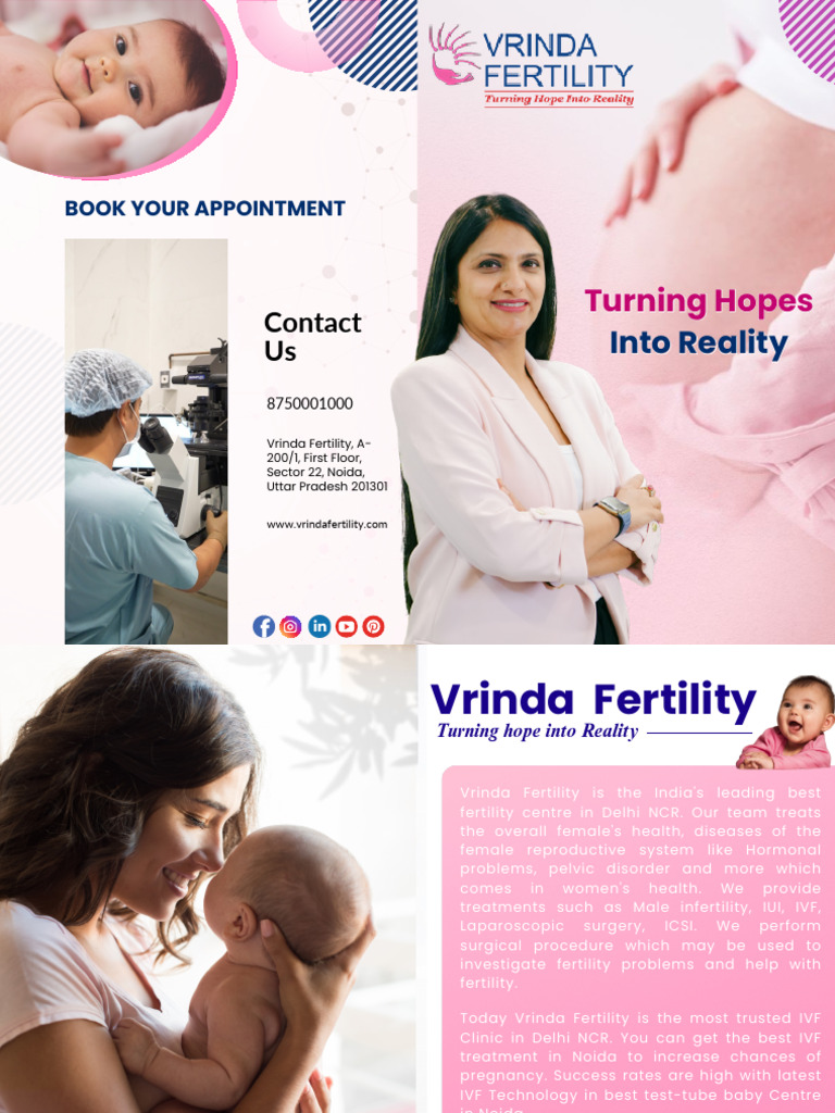 Vrinda Fertility Brochure | PDF