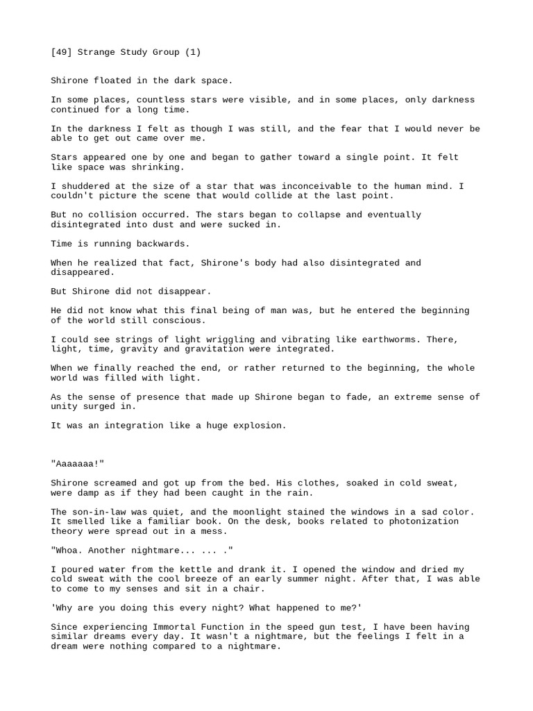 Infinity Mage Volume 03 | PDF | Senses | Thought