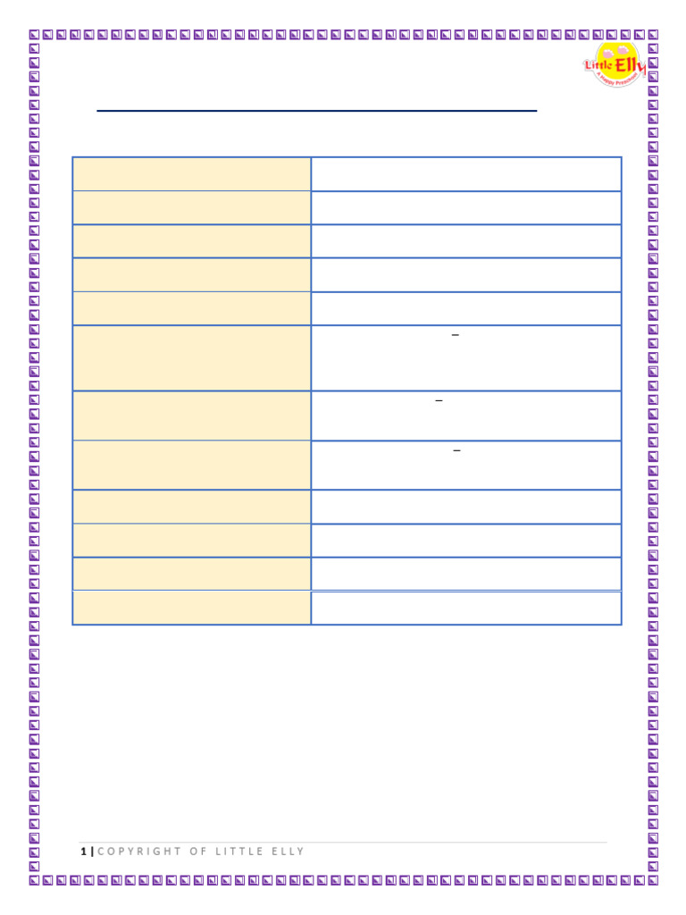 Little Elly Holiday List 2025-26 | PDF