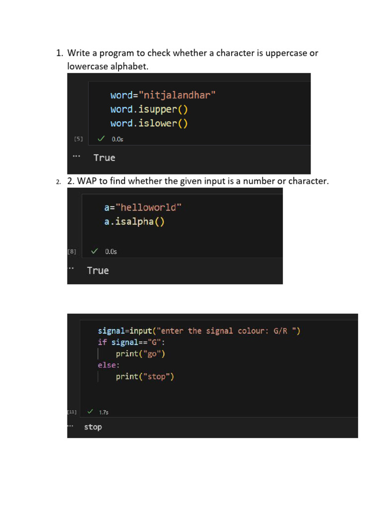 Write A Program To Check Whether A Character Is Uppercase or Lowercase ...
