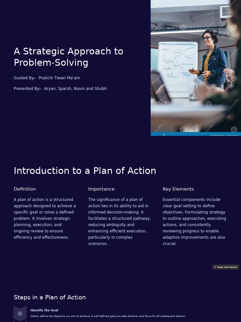 Strategic Problem-Solving Guide | PDF | Goal | Cognition