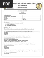 2025 Grade 7 Term 2 Drama Worksheet | PDF