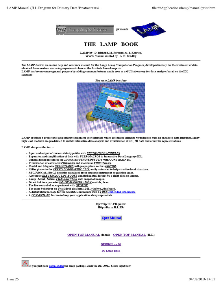 The Lamp Book | PDF | Button (Computing) | Computer File