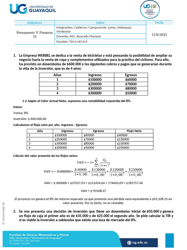 U2 S11 Tarea 2 Grupal | PDF | Economía Financiera | Contabilidad de gestión